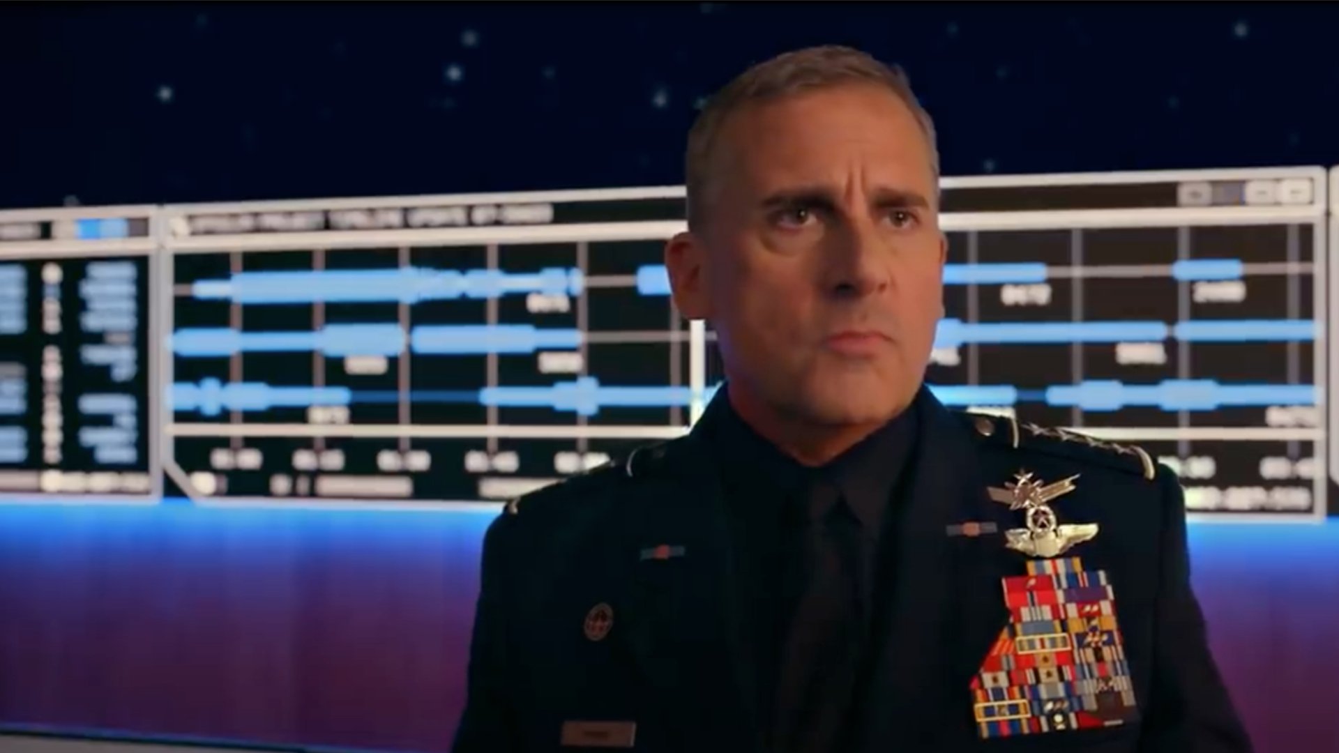 SPACE FORCE is a Political Satire that Crashes While Launching